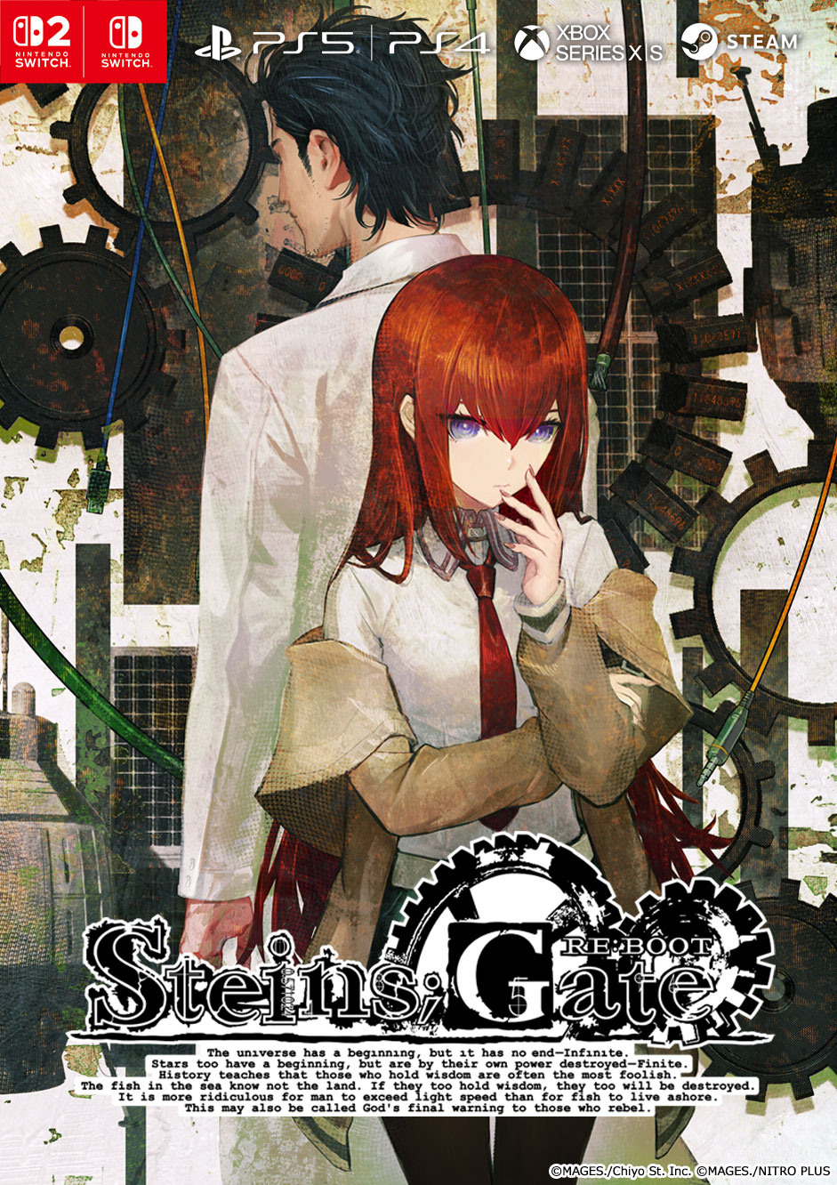 STEINS;GATE RE:BOOT: Aug 20 Launch, New Ending & Details - HN 玩新聞